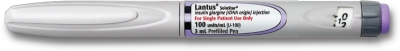 Dosing Lantus® (insulin glargine injection) 100 Units/mL