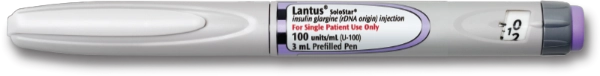 How to Use Lantus Solostar Pen | Injecting Lantus (insulin glargine ...